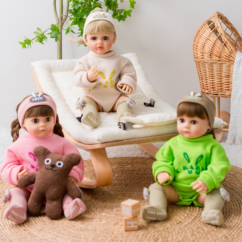 5cm One Piece Dropshipping Realistik Dilahirkan Semula Nampak Urat Anak Patung Bayi Otot dengan ...