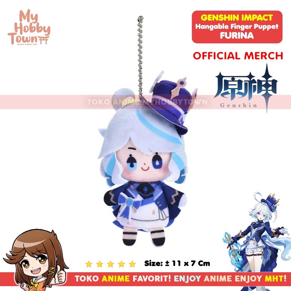 [ORIGINAL] Genshin Impact Furina Hangable Finger Puppet Plushie Doll ...