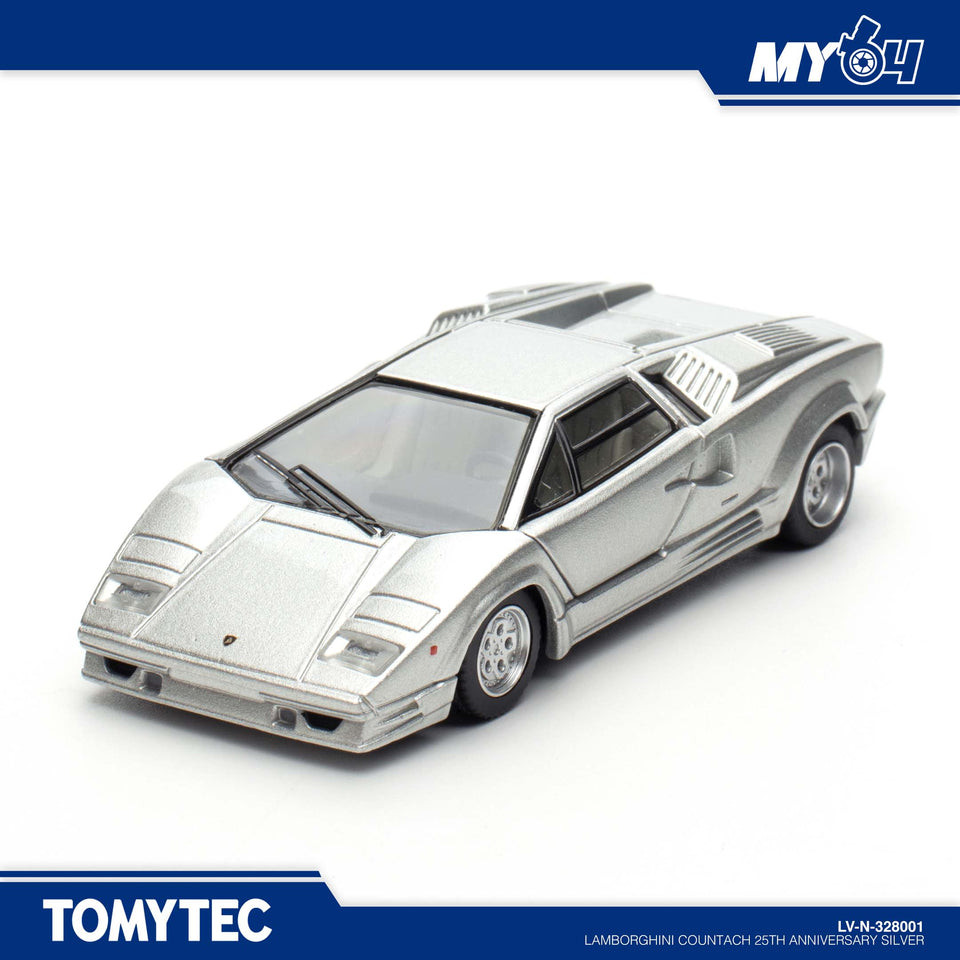 [TLVN] Lamborghini Countach 25th Anniversary - Silver | Shopee Malaysia