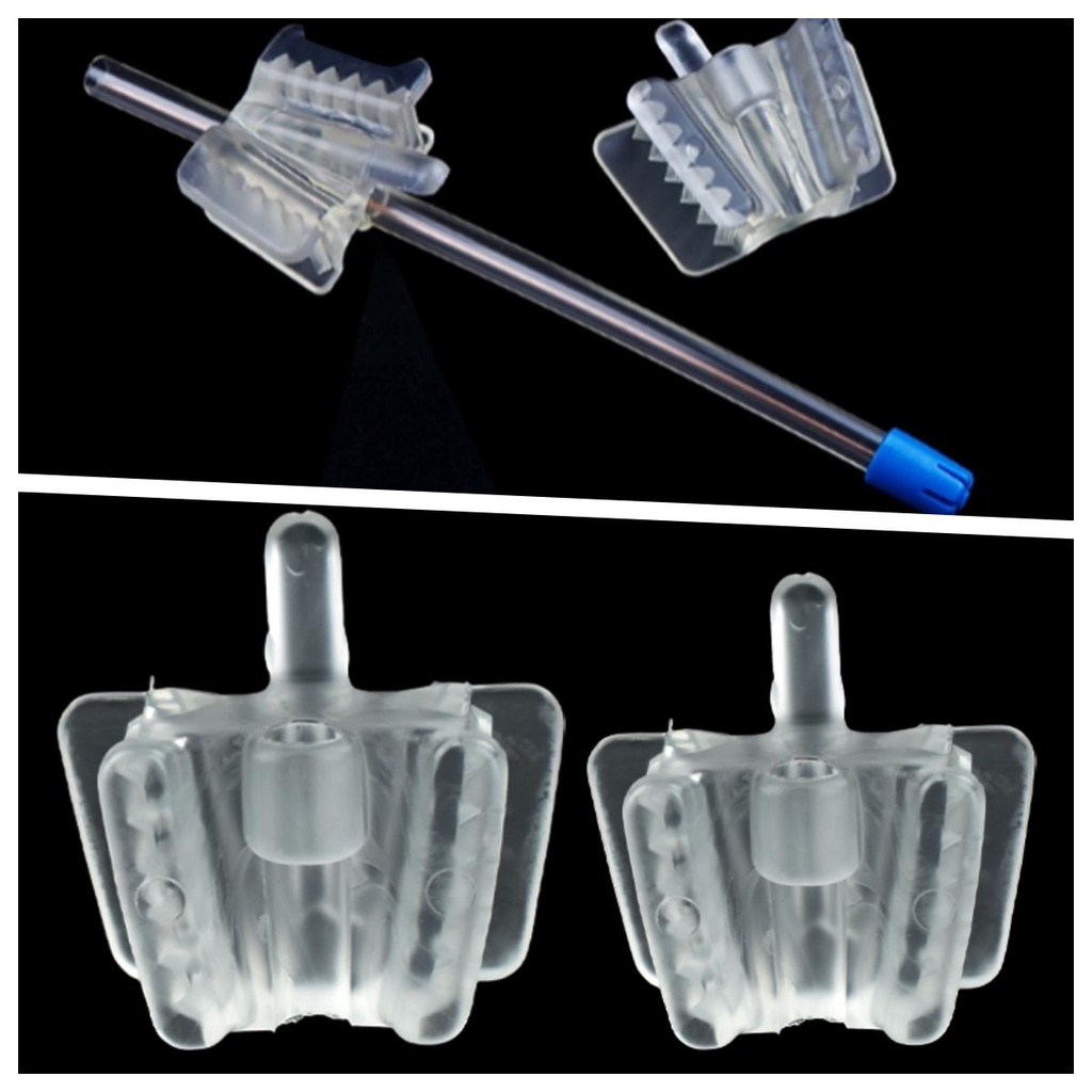 3pcs Dental Mouth Opener Silicone Support Holding Prop Saliva Ejector ...