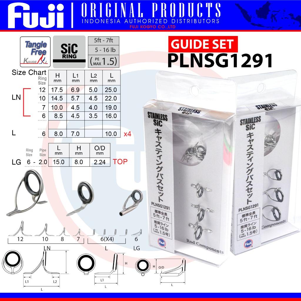 Fuji SiC Ring Guide Set / Fuji Rod Ring / Casting Spinning / Baitcasting | Shopee Malaysia