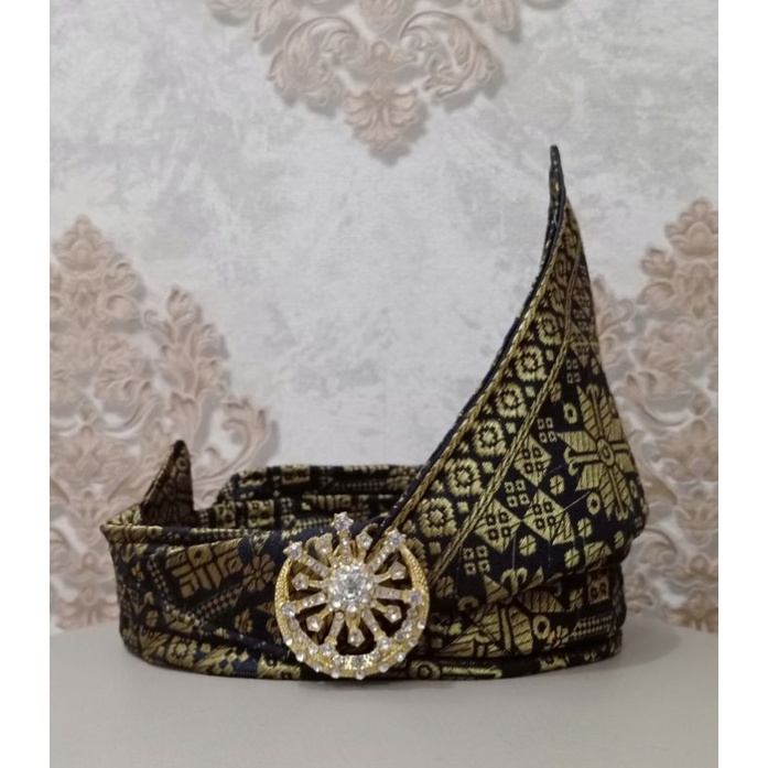 Tanjak MELAYU FULL SONGKET PREMIUM IKAT PANGLIMA Slaves Malay RIAU ...