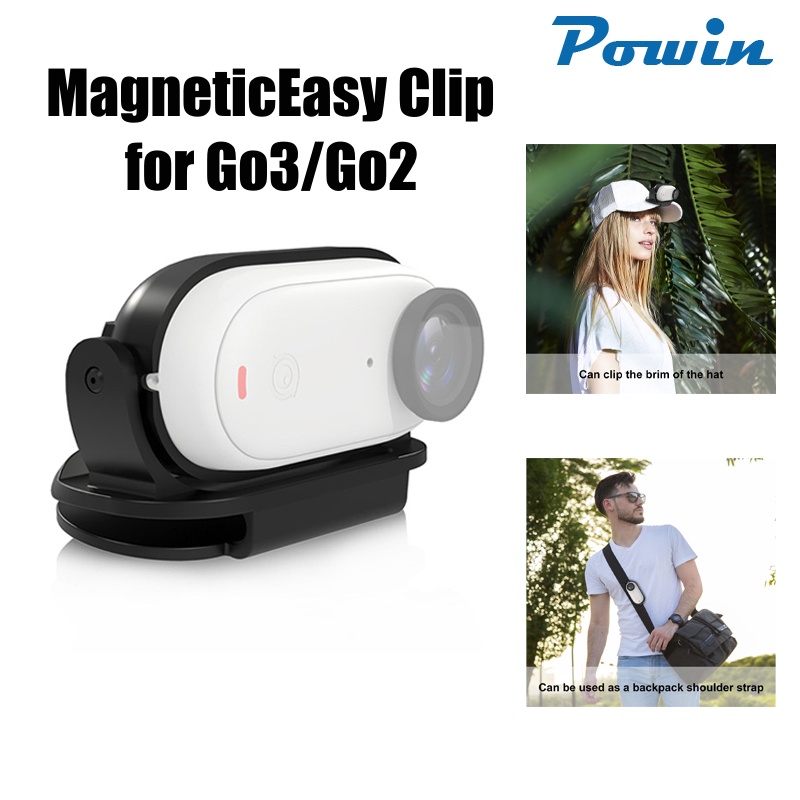 Insta360 Go 3S Magnetic Easy Clip for Insta360 Go3 Go2 Backpack Cilp ...