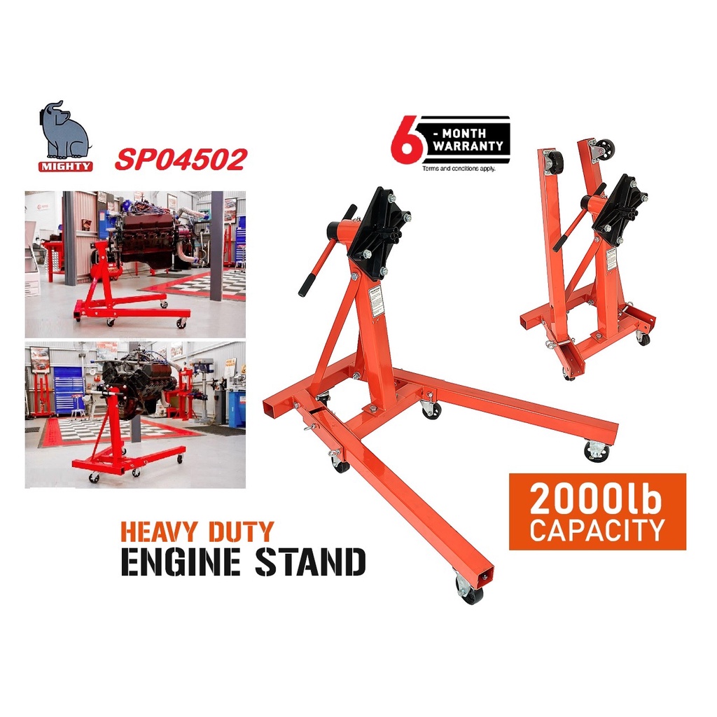 Mighty 2000lbs (900kg) Heavy Duty Foldable Engine Stand | Shopee Malaysia