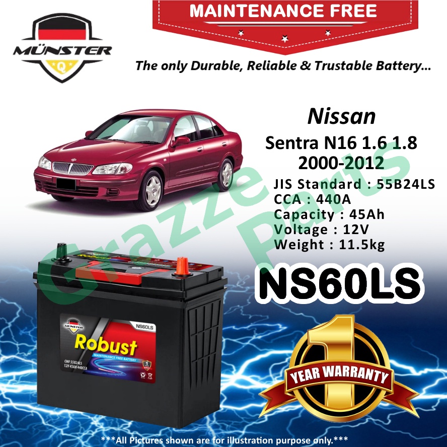 Battery For Nissan Sentra
