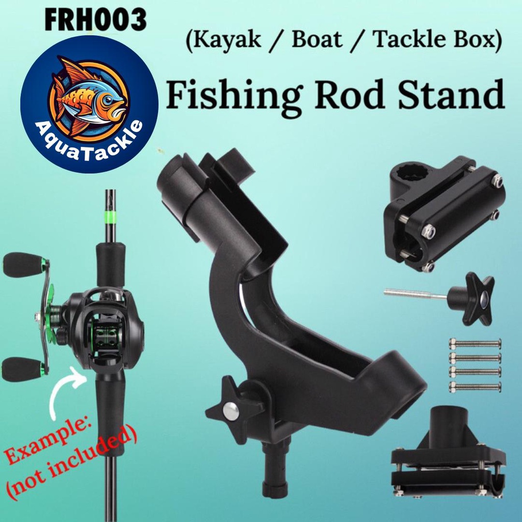 AquaTackle - 【FRH003】Fishing Rod Holder Rod Stand Pancang Joran Pancing ...