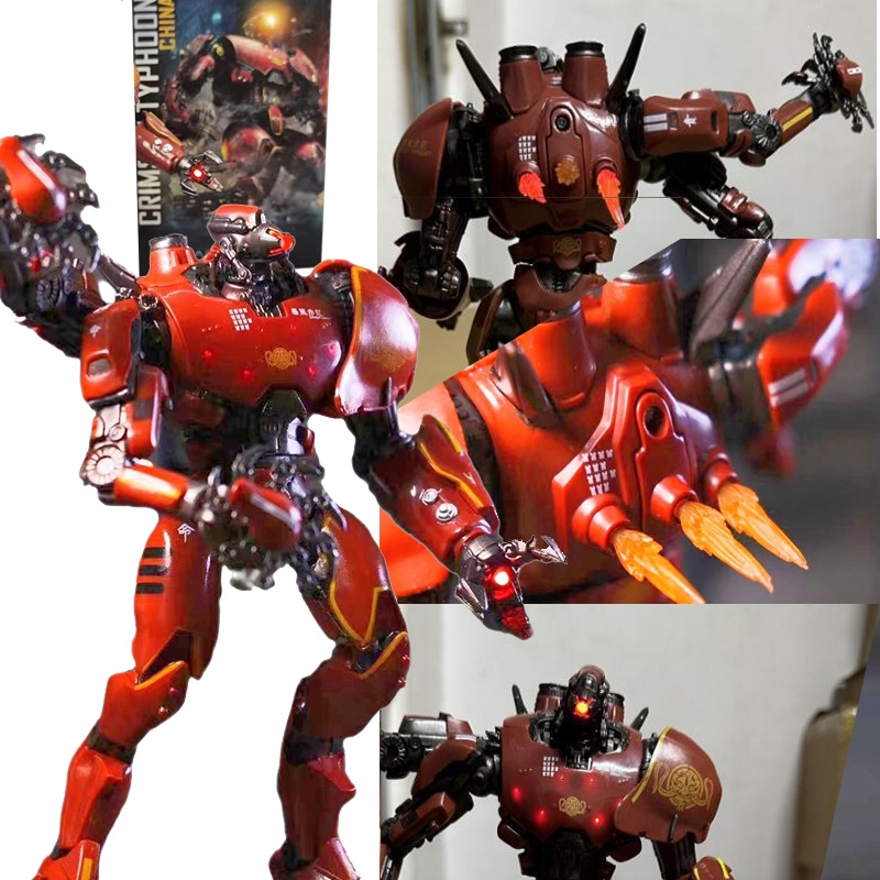 Articulado Pacific Rim Neca Crimson Gipsy Danger Typhoon Striker Eureka ...