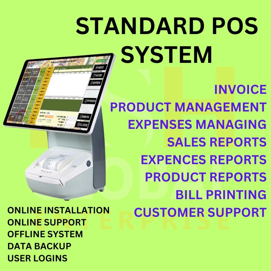 POS SYSTEM| STANDARD POINT OF SALE SYSTEM| RETAIL | Shopee Malaysia
