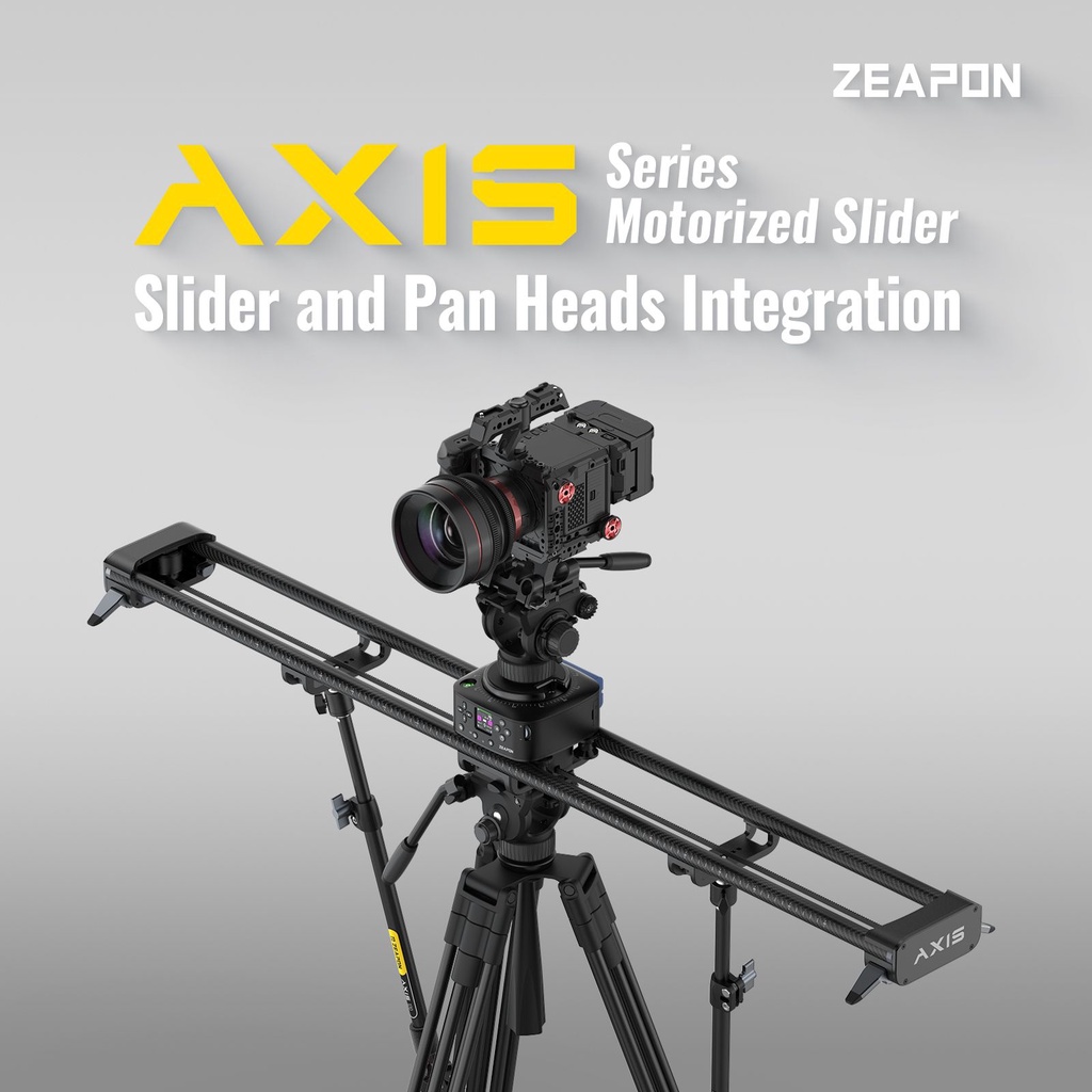 ZEAPON AXIS Pro Carbon Fiber Motorized Slider 3 Axis 80 / 100 / 120 ...