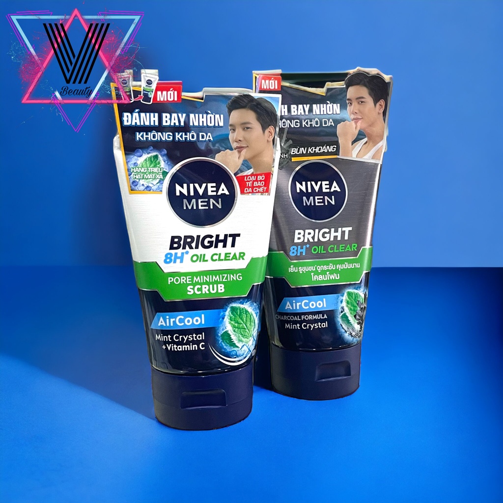 NIVEA MEN BRIGHT OIL CLEAR FACIAL CLEANSER 100ML | Shopee Malaysia