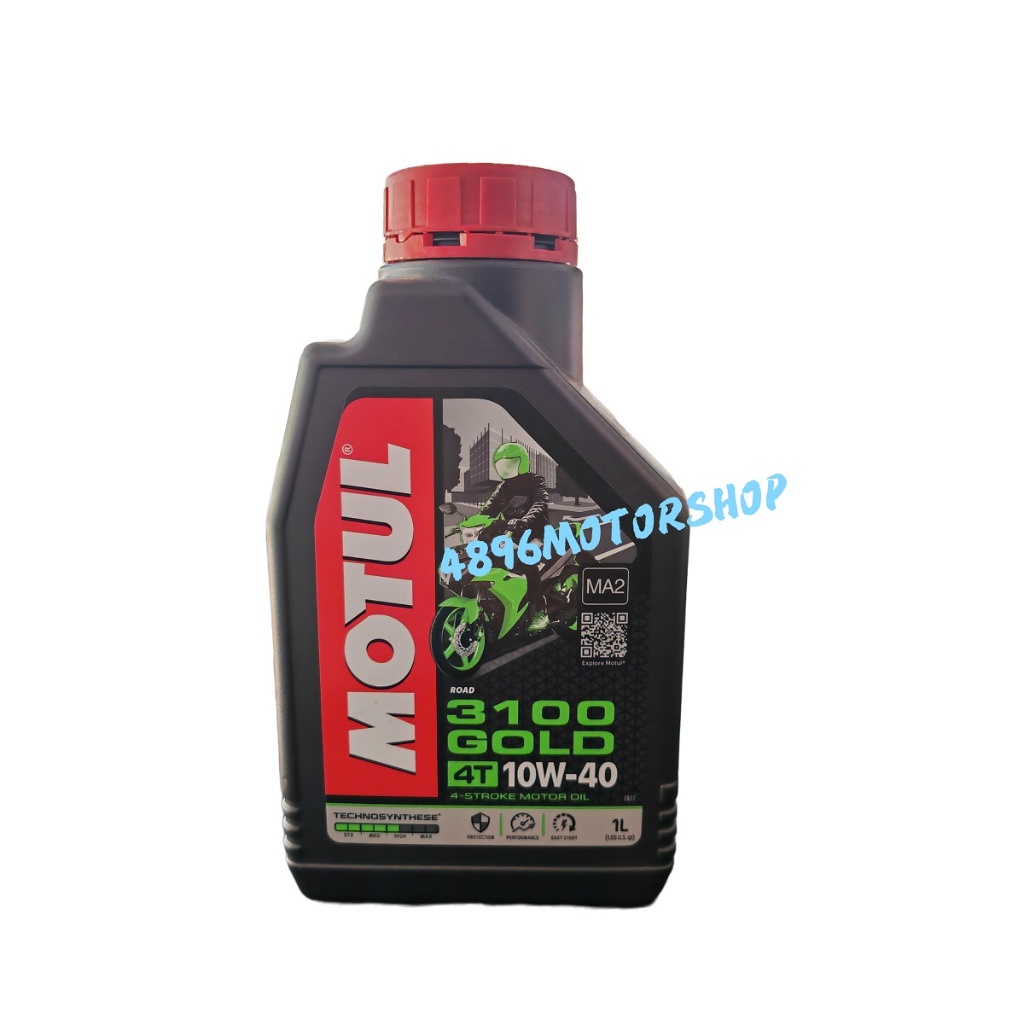 100% ORIGINAL MOTUL 4T 3100 5100 10W40 MOTORCYCLE MOTOSIKAL ENGINE OIL MINYAK HITAM 1 LITRE ...