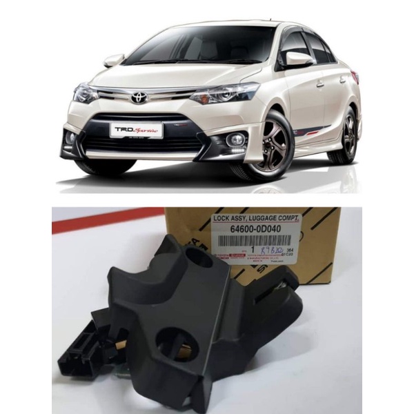ORIGINAL TOYOTA VIOS NCP150 2013-2018 REAR BONNET LOCK BOOT LOCK ...