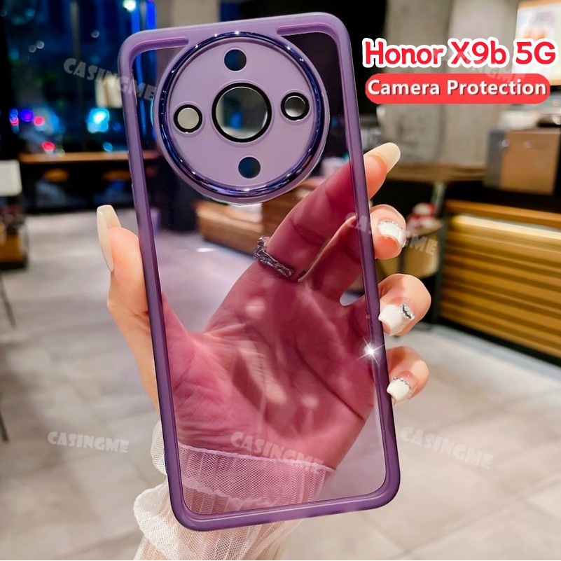 Honor X9b X9c 5G 2023 Camera Electroplated Lens Protection Soft Clear ...