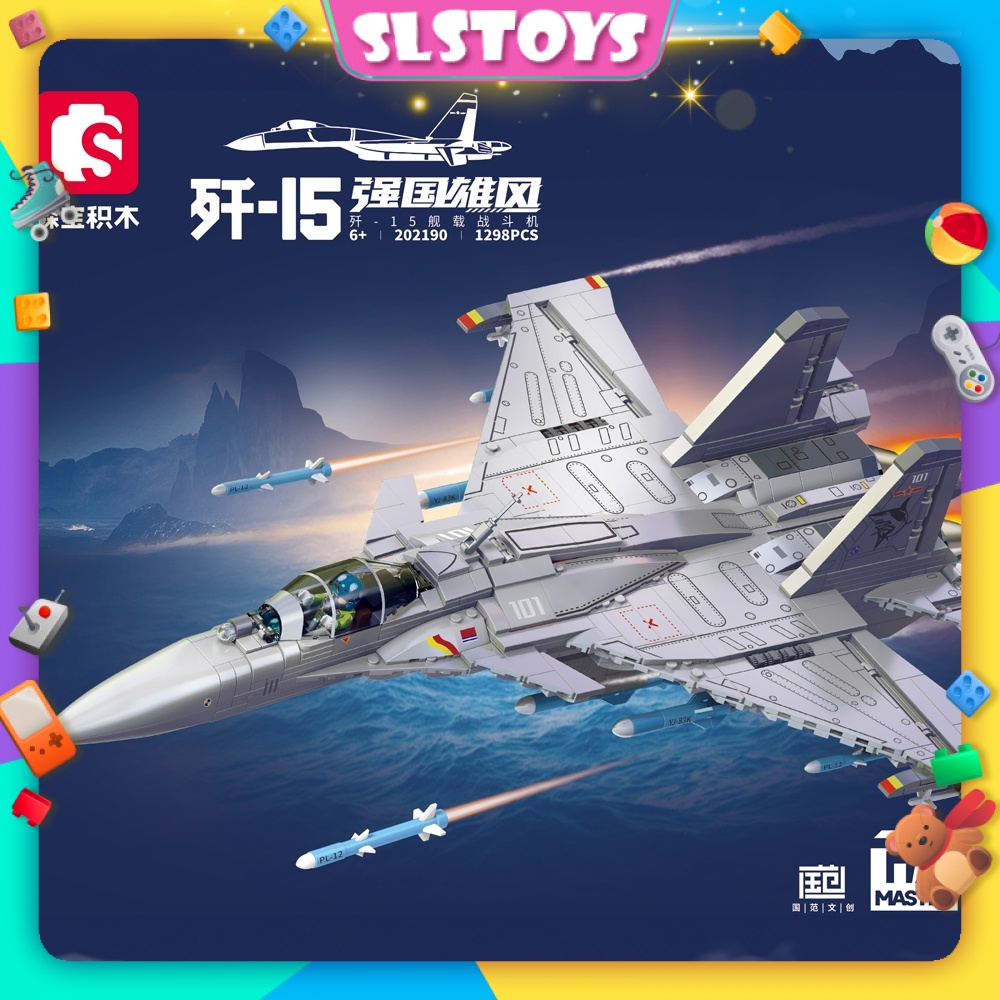 Sembo Block 202190 J-15 Flying Shark Aircraft Aeroplane Jet Military ...