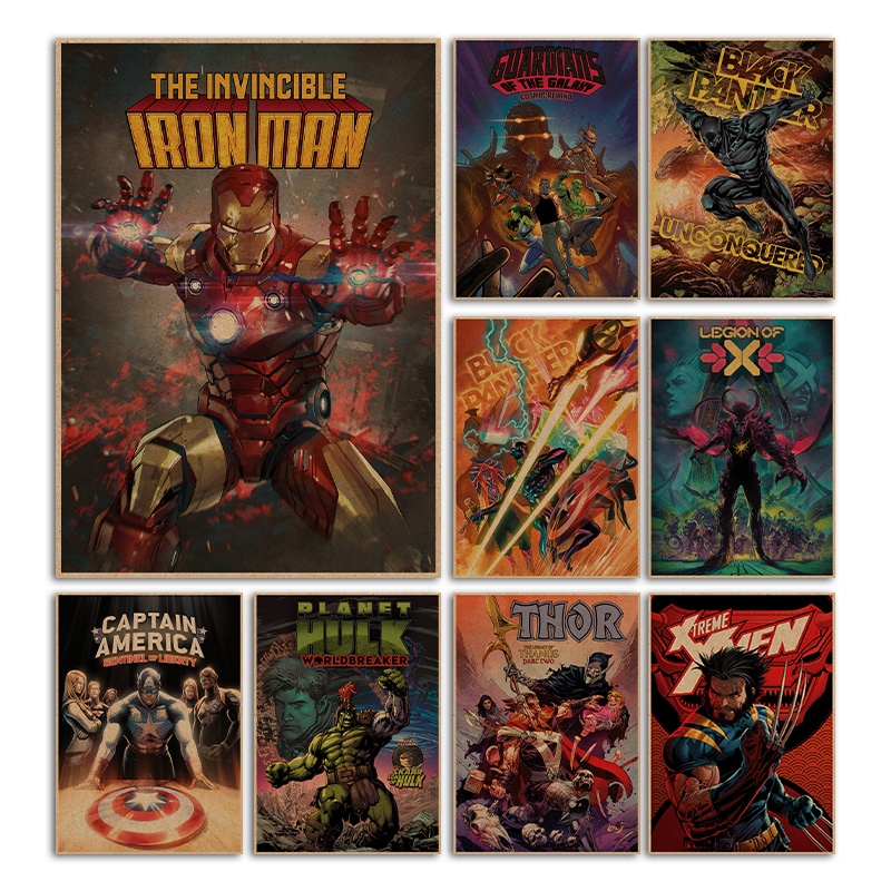 Fantasy Science Fiction Popular Marvel Comics Thick Coated Style ...