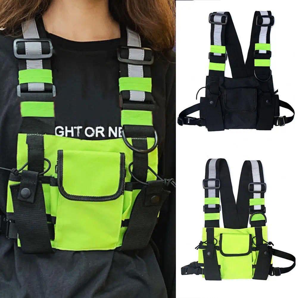 Functional Tactical Chest Bag For Men Fashion Bullet Hip Hop Vest ...