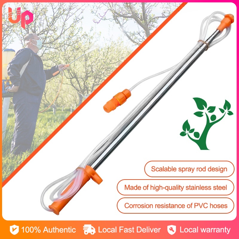 3.3m Retractable Spraying Rod Hand Pressure Sprayer Extension Bar Spray ...