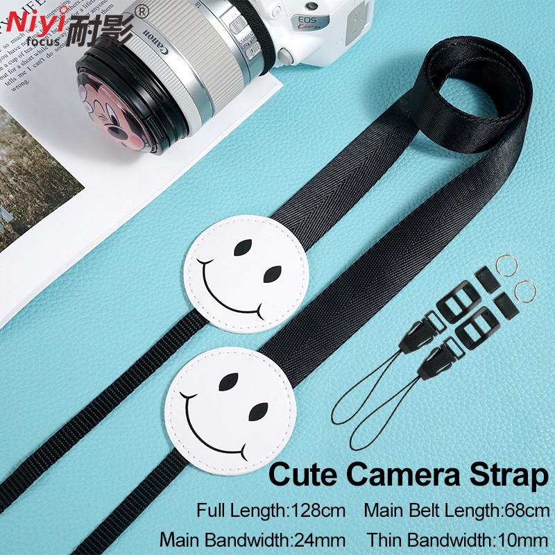 DSLR Digital Camera Strap Adjustable Shoulder Neck Strap Compatible For ...