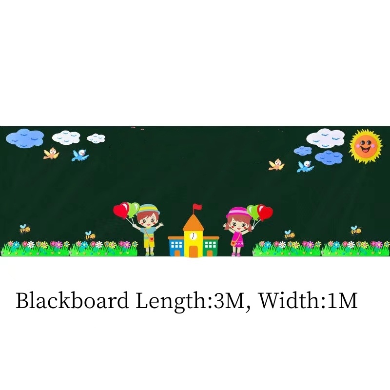 EVA Foam fence Craft 3D Wall Decoration classroom blackboard notice ...