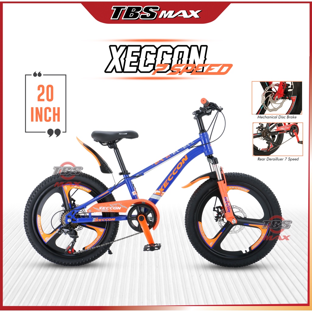 Basikal Sport Xeccon Saiz 20 Inci / 20" Bicycle / 20" Basikal Budak ...