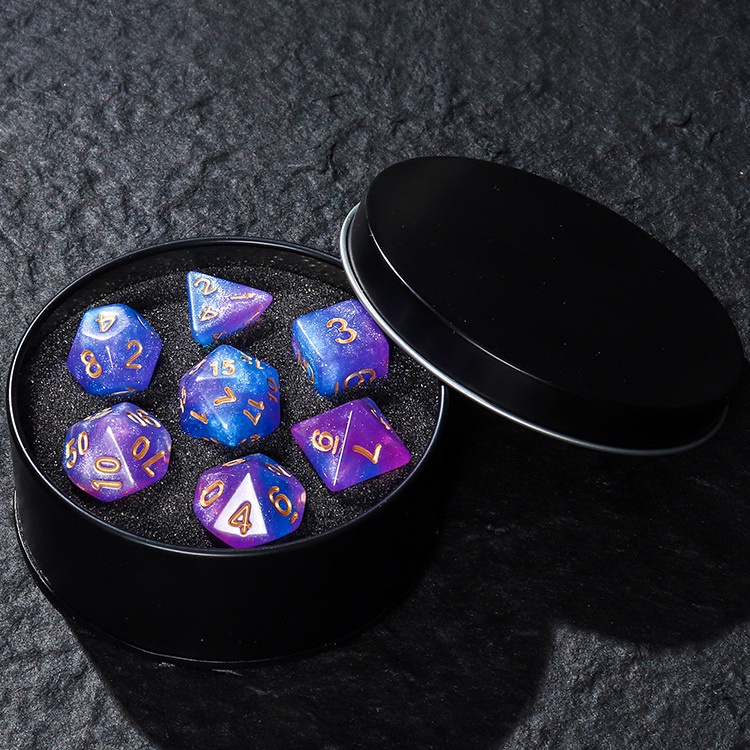 Color running group dice multi-sided dice 20 sides dnd Cesuru large toy ...
