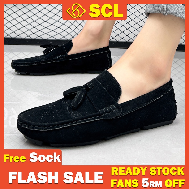 SCL Ready Stcok Men's Casual Multi-color Loafers Boat Shoes Handiness ...