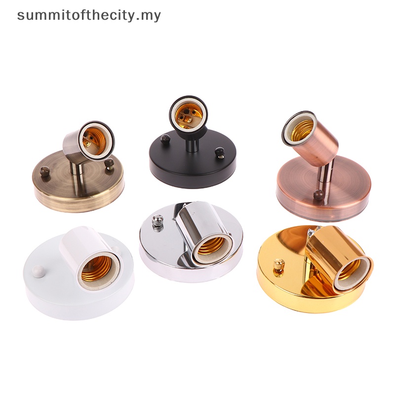summitofthecity E27 Universal Lamp Holder Ceramic Screw Head 180 ...