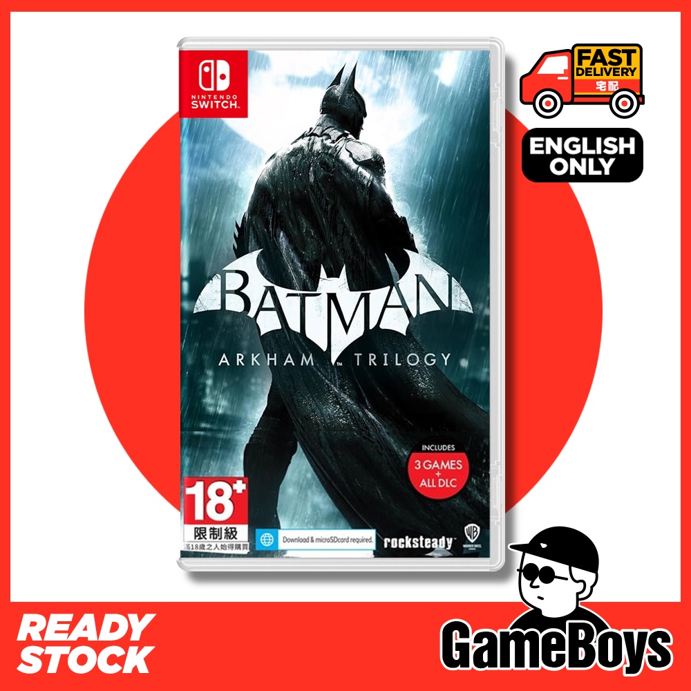 Nintendo Switch Batman Arkham Trilogy [AS/English] | Shopee Malaysia