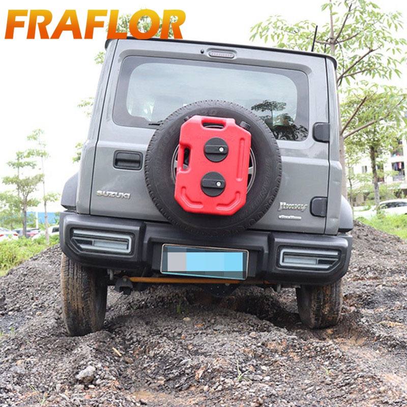 6L 10Liters Spare Garnish Fuel Tank For Suzuki Jimny JB64 Sierra JB74 2019-2023 Spare Tire ...