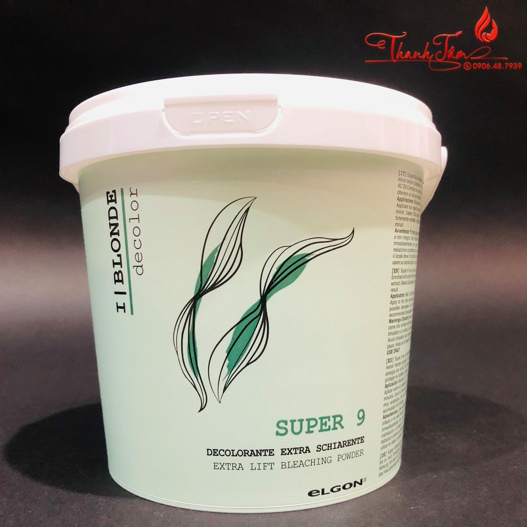 Elgon Super 9 Extra Lift Bleaching Powder 500gr (New) | Shopee Malaysia