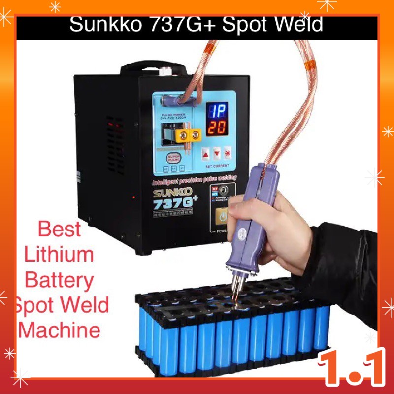 Sunkko 737G+ 220V Battery Spot Welder 0.35mm | Shopee Malaysia
