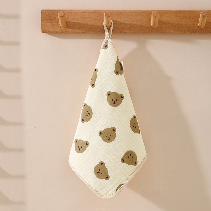 Baby Handkerchief 4-layer Baby Cotton Soft Gauze Newborn Baby Towel ...