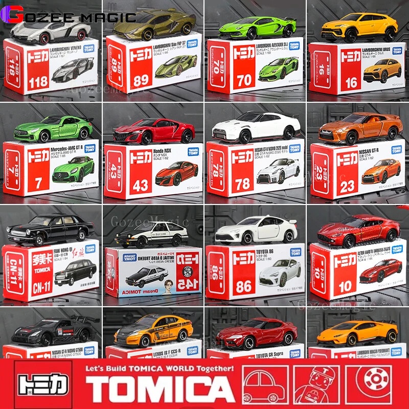 Takara Tomy Tomica Nissan GT-R Mercedes McLaren Honda Lamborghini Jeep ...