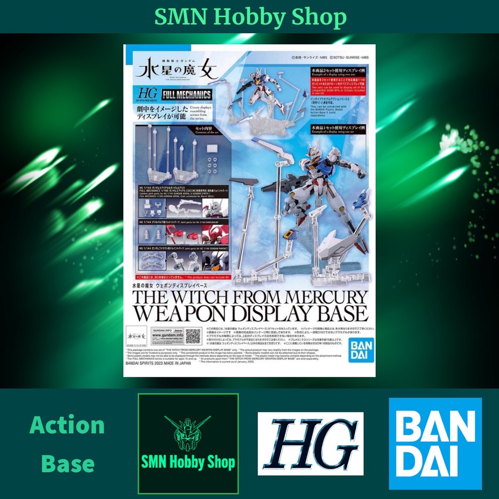 Action Base for 1/100,1/144 Scale Aerial TWFM Weapon Display Base ...