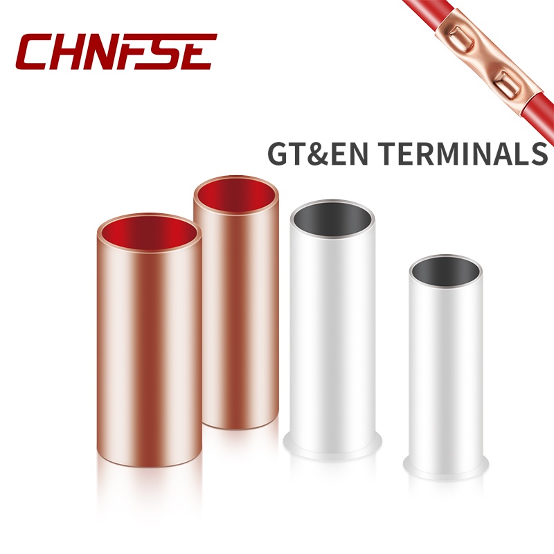 EN And GT Wire Connector TerminalCopper Wire Butt Joint Connecting Pipe ...