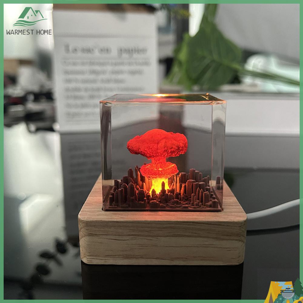 {Warm} Creative Nuclear Explosions Mushroom Cloud Lamp Rechargeable ...