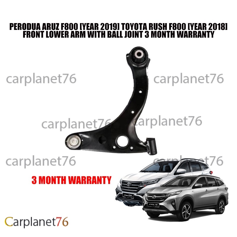 PERODUA ARUZ F800 [YEAR 2019] TOYOTA RUSH F800 [YEAR 2018] FRONT LOWER ...