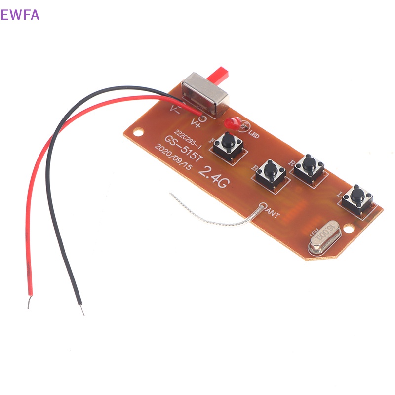 EWFA 2.4G 4CH RC Remote Control 27MHz Circuit PCB Transmitter Receiver ...