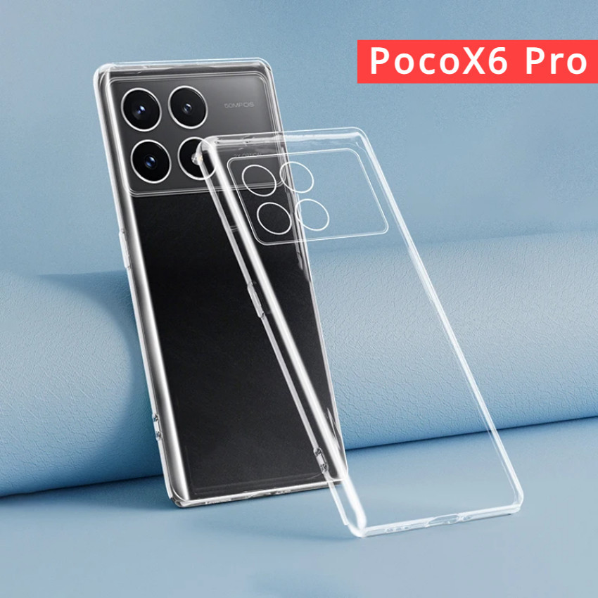 For Xiaomi Poco X6 Pro X6Pro 5G 2024 Phone Case TPU Clear PocoX6 ...
