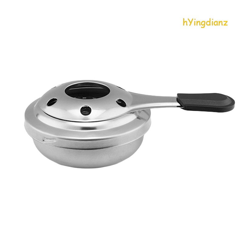 Stainless Steel Fondue Burner Alcohol Stove Burner Portable Mini Fondue ...