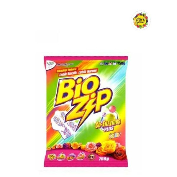 Bio Zip Colour Powder Detergent 750g | Shopee Malaysia