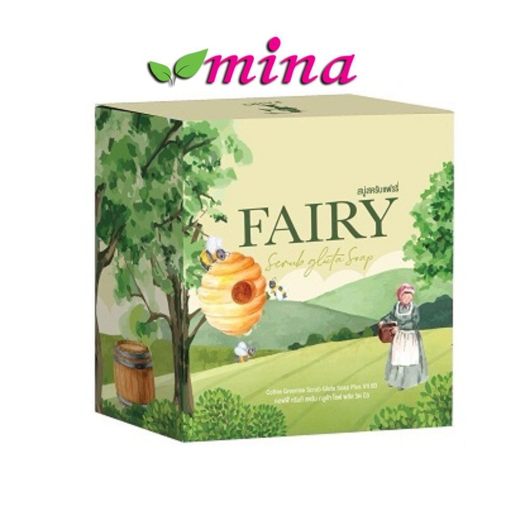 FAIRY Sabun Scrub Hijau Thai 55gm Original Teh Hijau Moisturizer Scar ...