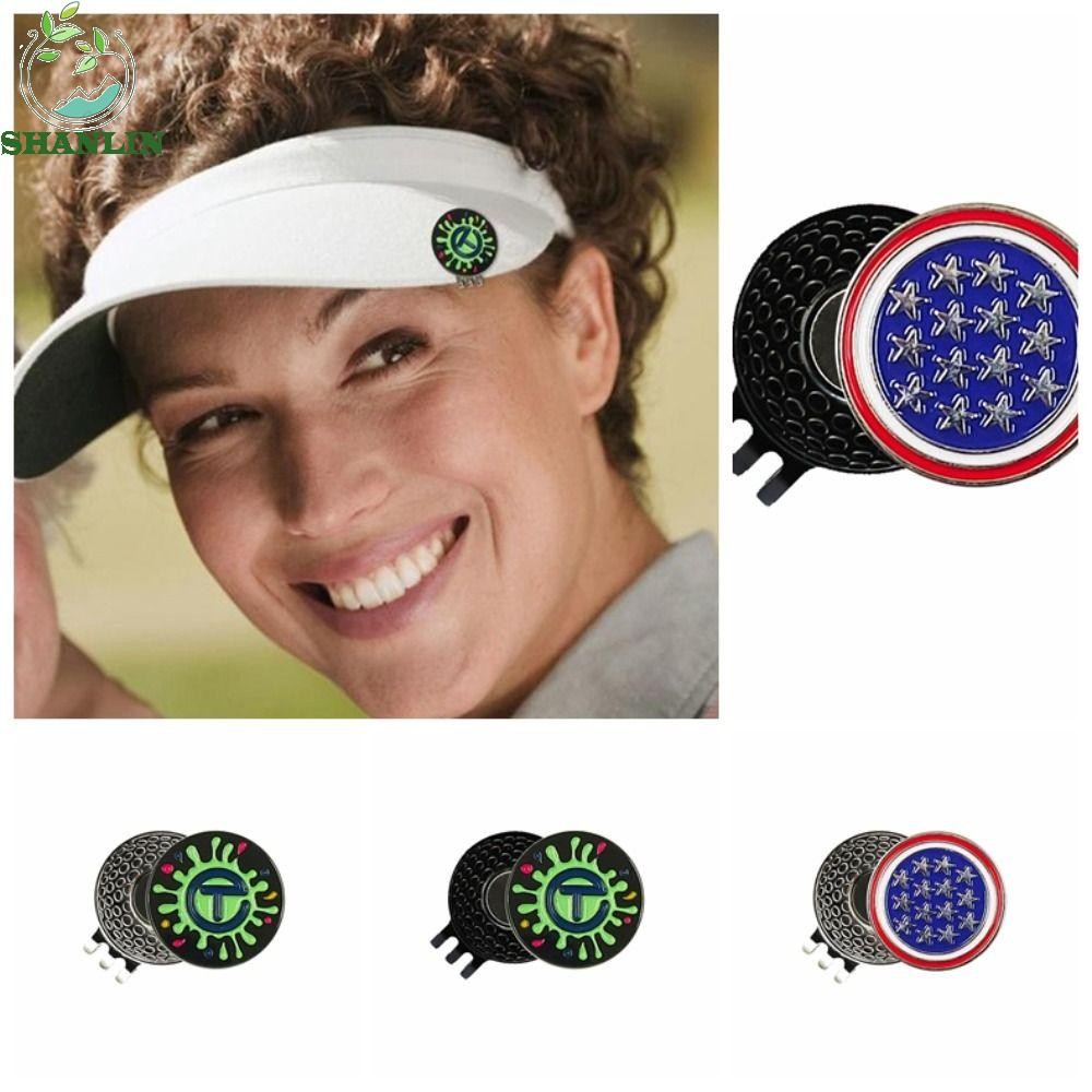 SHANLIN Magnetic Golf Marker, Magnet Lightweight Golf Ball Marker, Golf ...