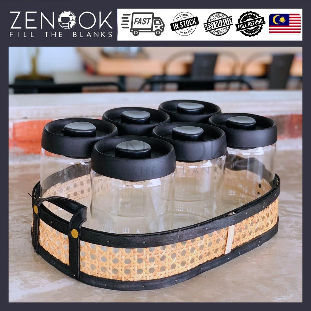 ZENOOK Set Balang Raya SEMPERIT | Vacuum Sealed Jar | Airtight Jar ...