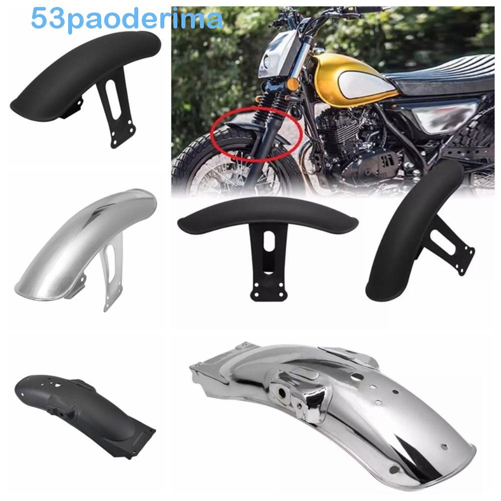 PAODERIMA Motorcycle Metal Front/Rear Fender, Modification Front/Rear ...