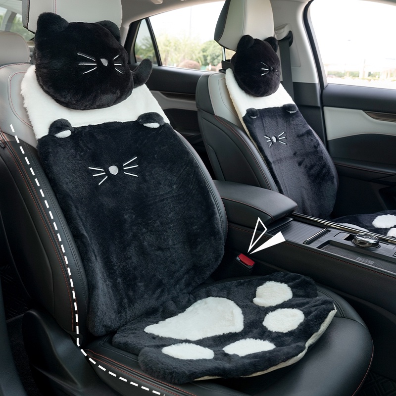 Cat Claw Car Seat Cushion, Creative Winter Comfortable Warm Seat Seat ...