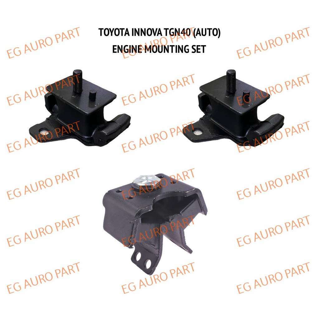 (PREMIUM QUALITY) ENGINE MOUNTING SET TOYOTA INNOVA TGN40 (AUTO ...