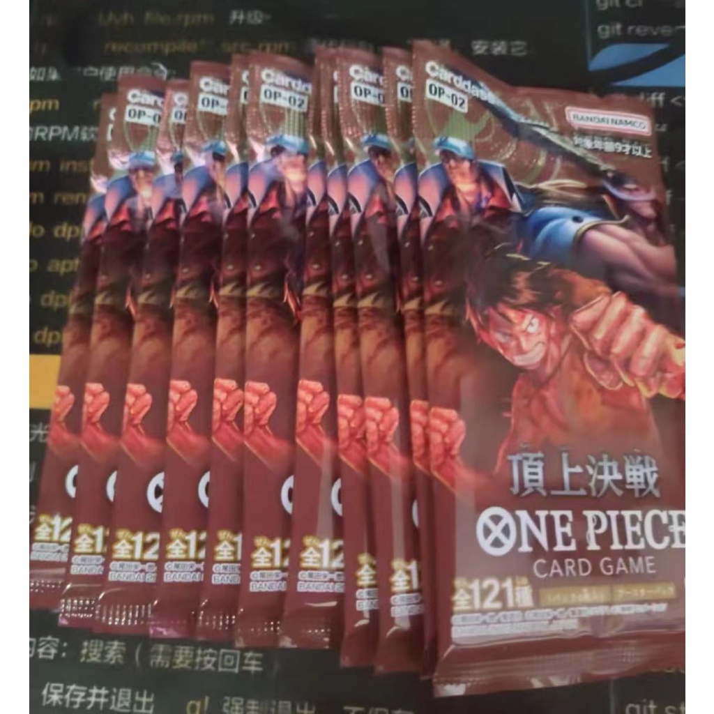 One Piece Card OP-02 Anime Card 20 Packs | Shopee Malaysia