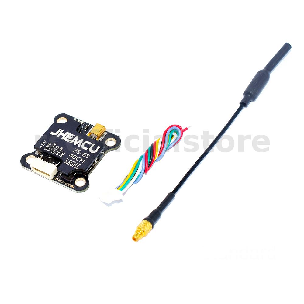 JHEMCU VTX20-600 5.8Ghz 40CH PIT/25mW/100mW/200mW/400mW/600mW IRC FPV ...