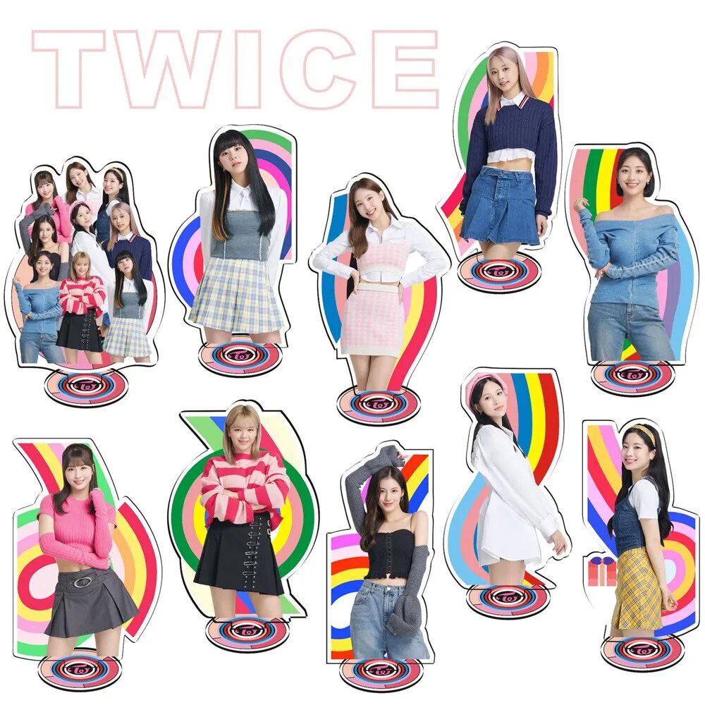 Standee model Twice TZUYU SANA MINA JIHYO NAYEON MOMO DAHYUN JEONGYEON ...